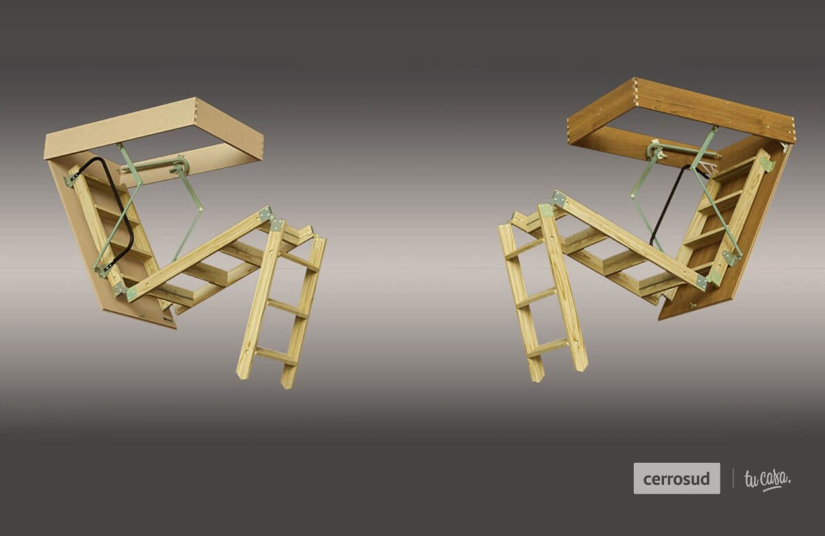 Escalera para Altillo de Aluminio – Cerrosud